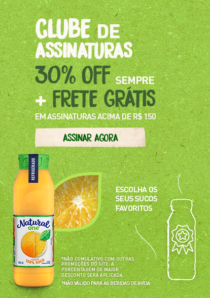 Natural One: conheça os nossos sucos 100% naturais!